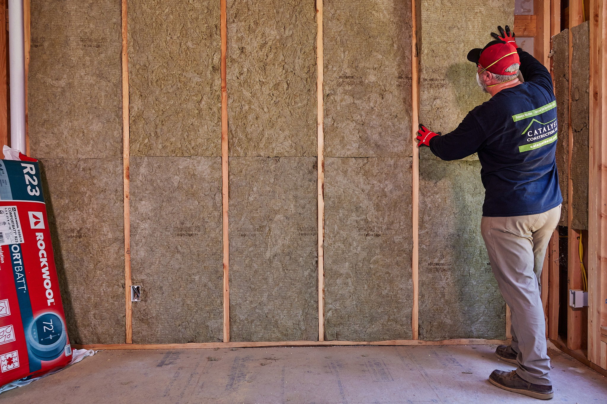 ROCKWOOL COMFORT BATT 5-1/2"X23"X47" 5-BATTS R23 37.5SF RXCB5523 ...