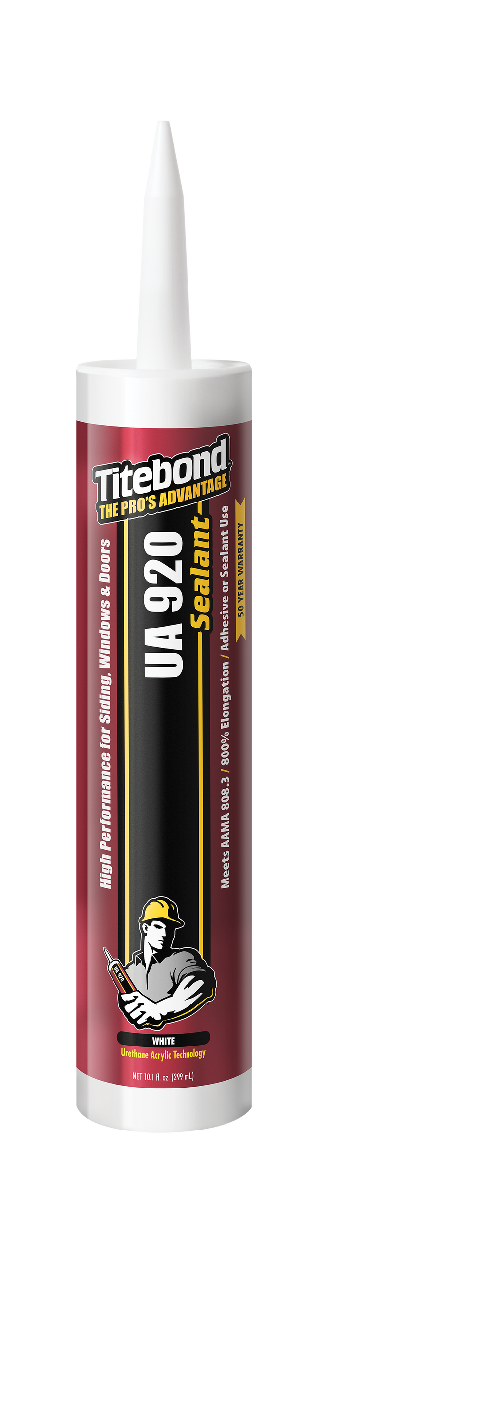 TITEBOND PRO-GRADE PLUS MULTI PURPOSE INT/EXT CAULK ANTIQUE WHITE 10.1 ...