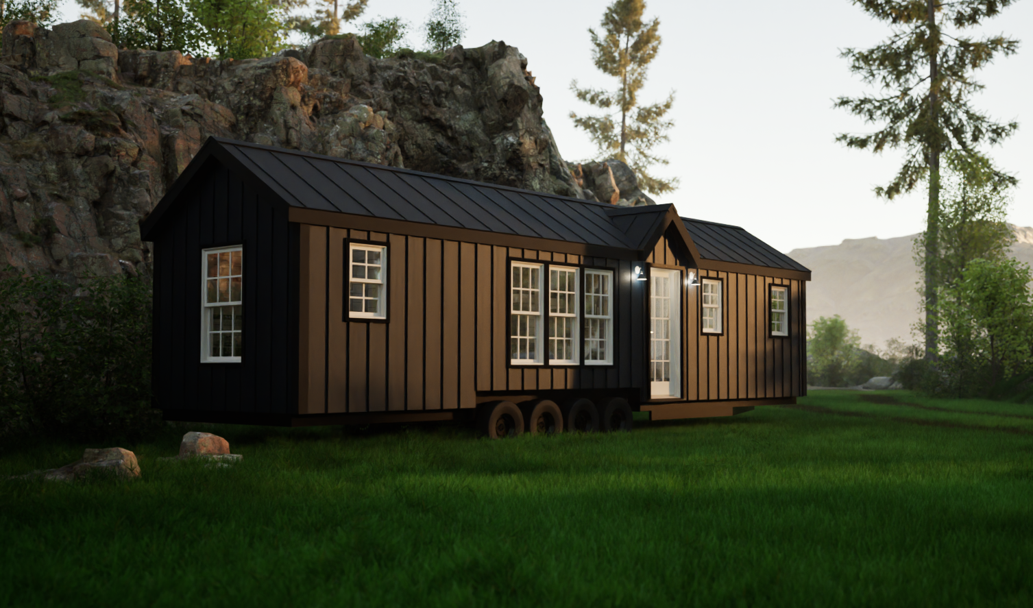 BAXTER 10' X 38' TINY HOME | Baxter | Hancock Lumber Shop