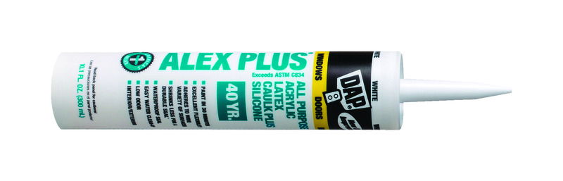DAP WINDOW GLAZING LATEX CAULK 10.3-OZ 12108 | Caulking Compounds ...
