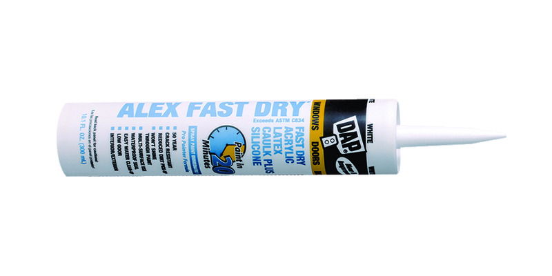 DAP WINDOW GLAZING LATEX CAULK 10.3-OZ 12108 | Caulking Compounds ...