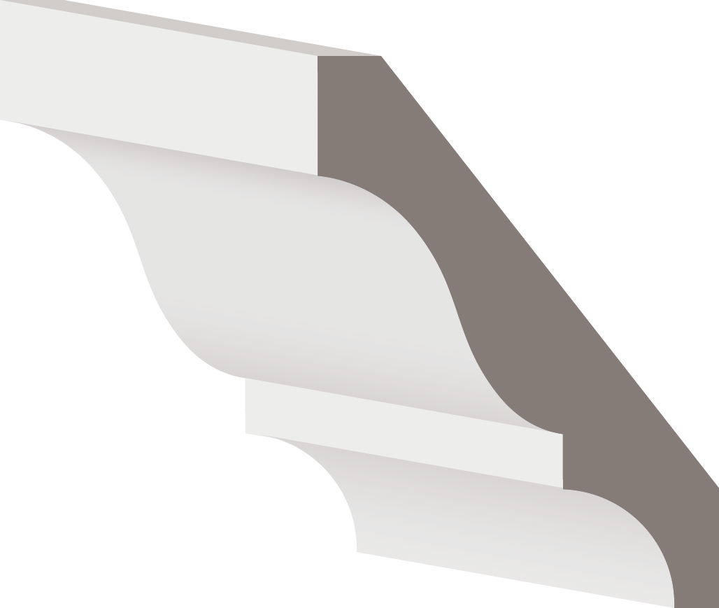 CROWN 9/16"X3-9/16" PRIMED FJ LWM-49 8009 49LPG INTERIOR USE ONLY ...
