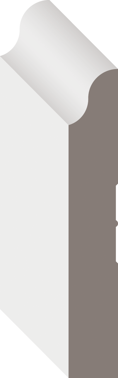 SPEED BASE 9/16"X5-1/4" PRIMED FJ LWM-163E B400 163ESPG INTERIOR USE ...