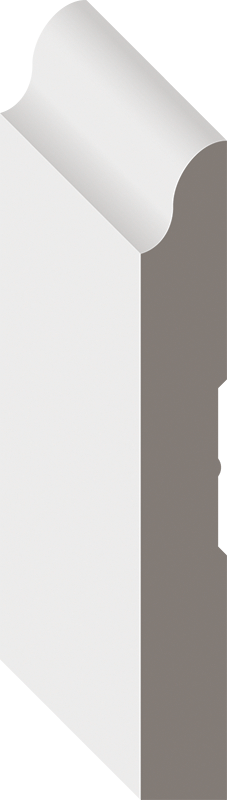 COLONIAL BASE 9/16"X3-1/2" PRIMED FJ WM-662 8385AFJP 662PG INTERIOR USE ...