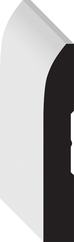 COLONIAL BASE 9/16"X3-1/2" PRIMED FJ WM-662 8385AFJP 662PG INTERIOR USE ...