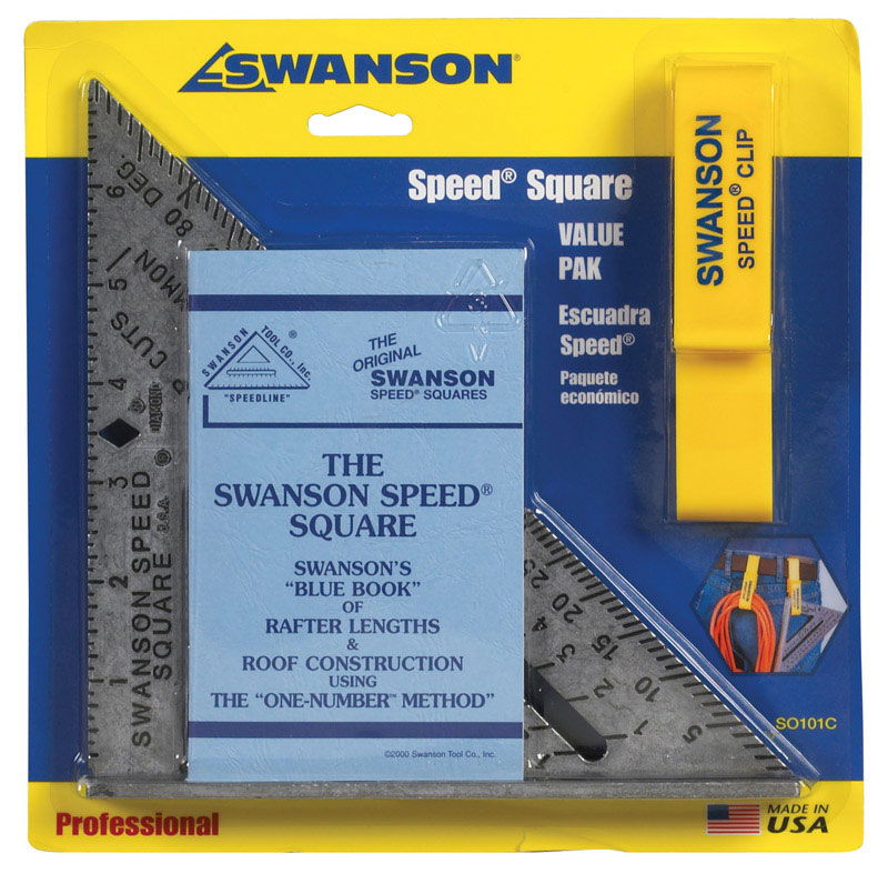STANLEY RAFTER SQUARE 24"X2" ALUMINUM 45-011 | Framing Squares ...