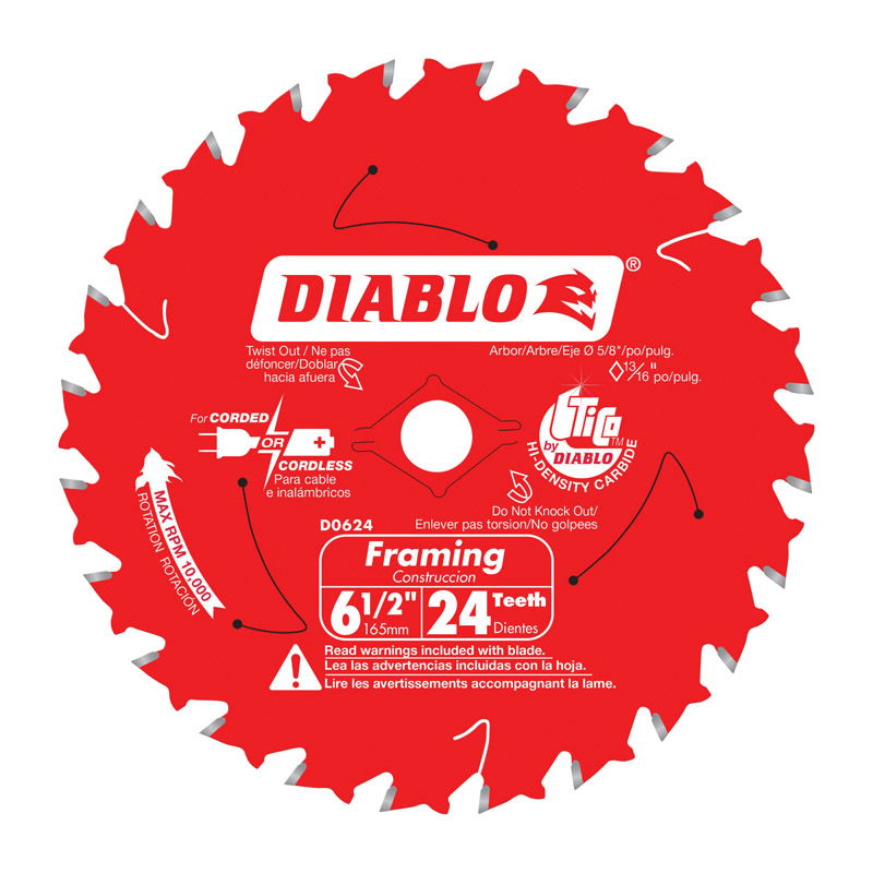 FREUD DIABLO ULTRA FINISH 10" 80T CIRC SAW BLADE D1080X | Circular Saw ...