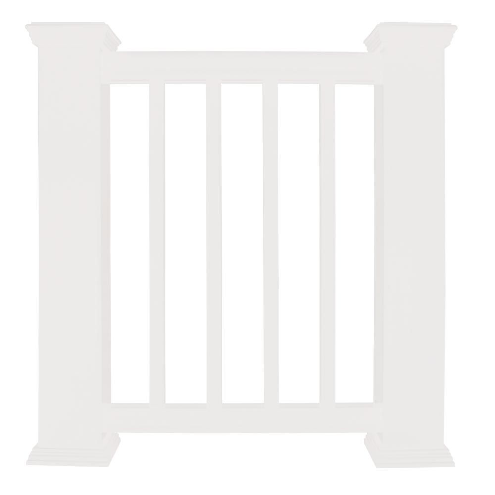 FAIRWAY 401068 6"X6"X108" VINYL POST SLEEVE WHITE | Fairway Rail ...