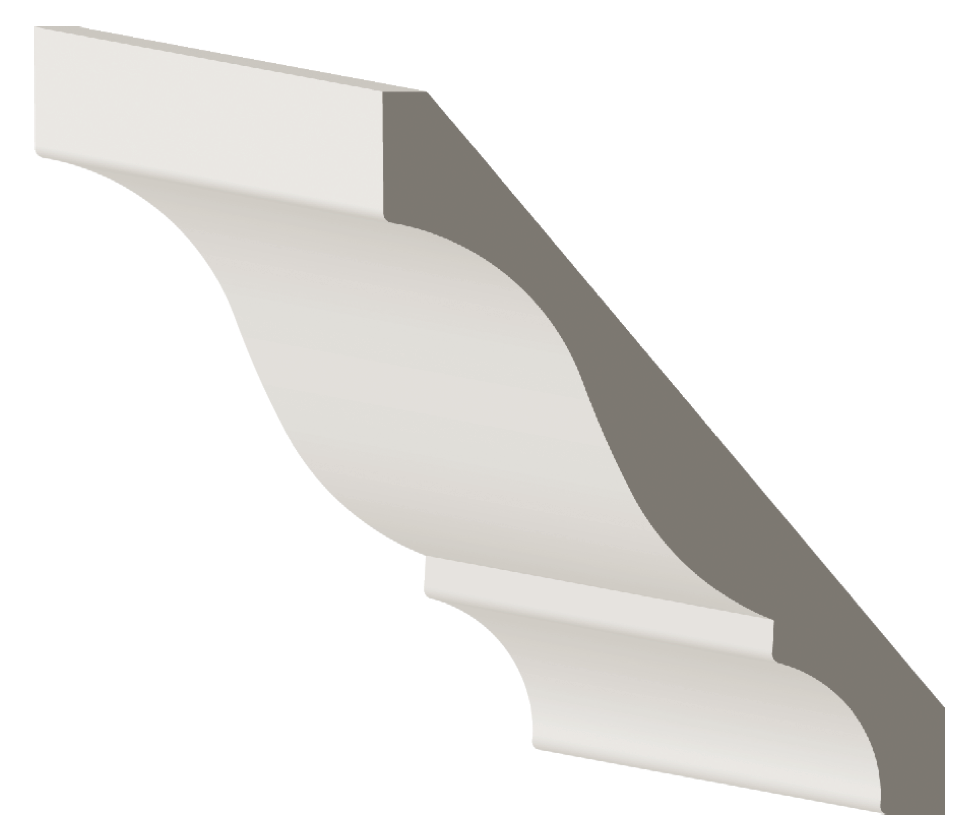 CROWN 9/16"X3-9/16" PRIMED FJ LWM-49 8009 49LPG INTERIOR USE ONLY ...