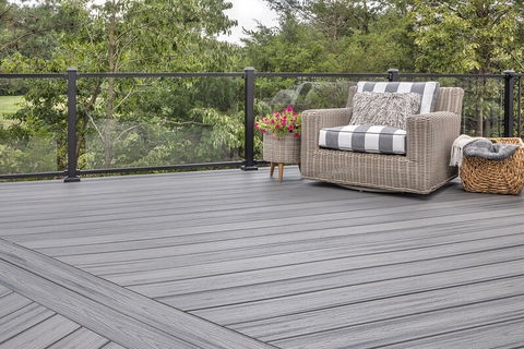 TREX TRANSCEND LINEAGE 1"X5-1/2" -16' BISCAYNE SQUARE DECKING | Trex ...
