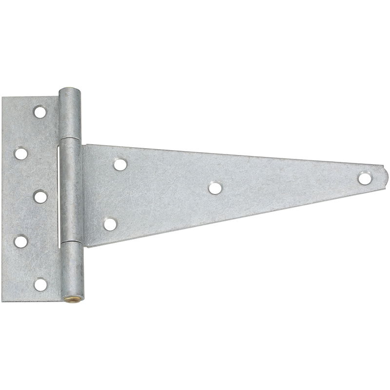 NATIONAL T-HINGE HEAVY 6" ZINC 2PK N129-189 | Strap & Tee Hinges ...