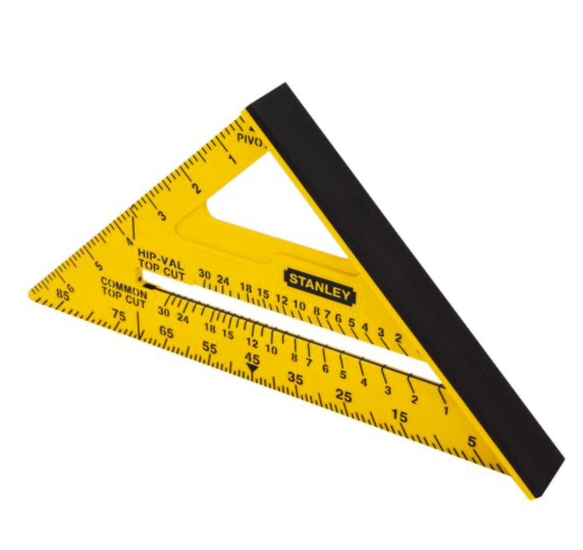 STANLEY RAFTER SQUARE 24"X2" ALUMINUM 45-011 | Framing Squares ...