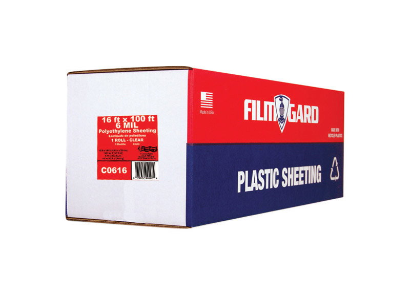 POLY 1.5MIL 8'4"X200' CLEAR | Poly Sheathing | Hancock Lumber Shop