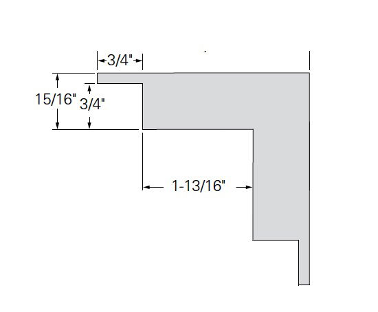 KLEER PVC SHEET 3/4" 4X8 #9034 | PVC Mouldings + Corners | Hancock ...