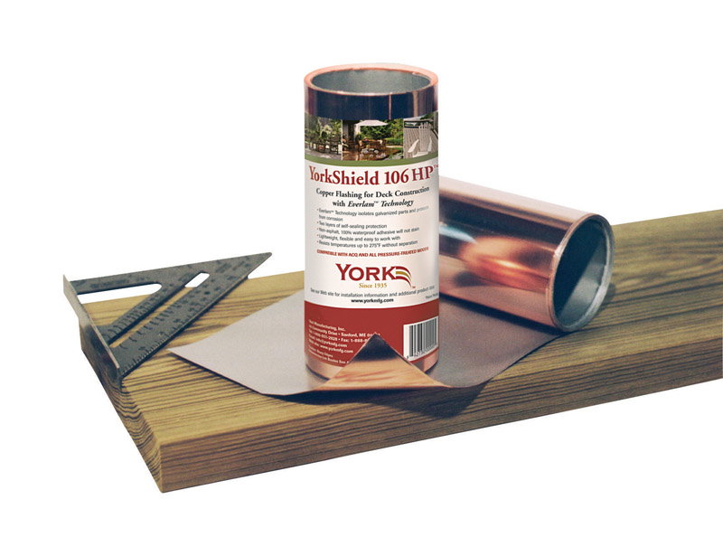 YORK COPPER COMPOSITE FLASH PT 8"X20' 3OZ YORK10683PT | Rolled Aluminum ...