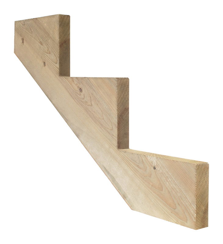STAIR STRINGER 3-STEP 7"X11" PT GROUND CONTACT | Pre-Cut Stair ...