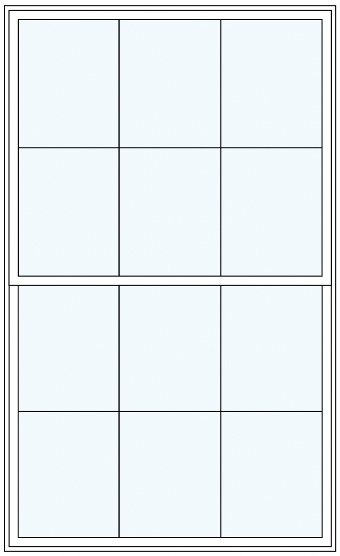 HANCOCK CLASSICS WINDOW DH3648 WH LOW-E 1/1 W/FULL SCREEN | Stock ...