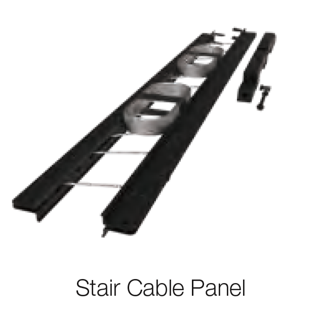 RDI ELEVATION RAIL 5' X 36" STAIR CABLE PANEL MATTE BLACK 73053486 ...