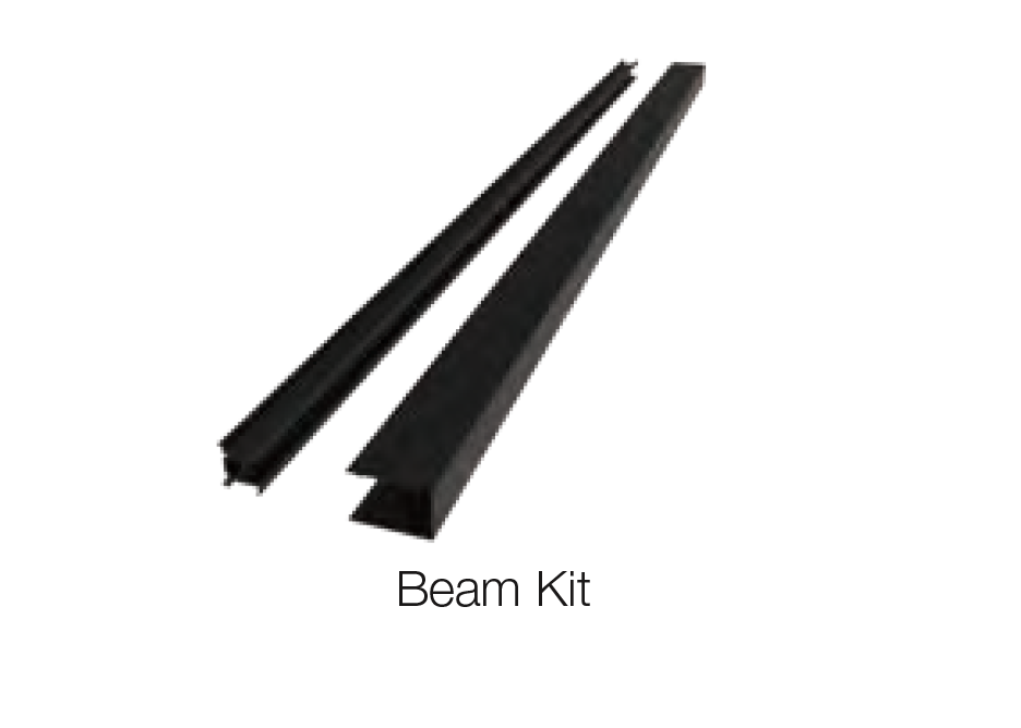 RDI ELEVATION RAIL 6' TOP BEAM KIT MATTE BLACK 73053487 | Railings ...