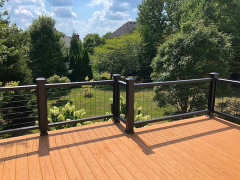 RDI ELEVATION RAIL 6' X 36" LEVEL CABLE PANEL MATTE BLACK 73053485 ...