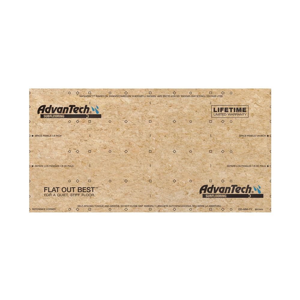 ZIP 1-1/2" 4'X8' R-SHEATHING R6.6 | Advantech Panels | Hancock Lumber Shop