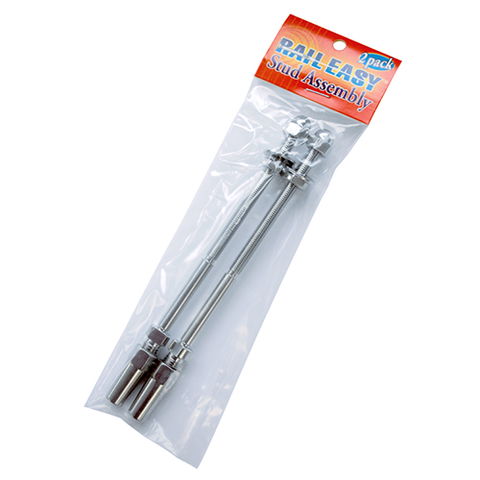 RAILEASY 4-1/4" STUD ASSEMBLY W/ACORN NUT 2-PK C0980-0004-2 | Spectrum ...