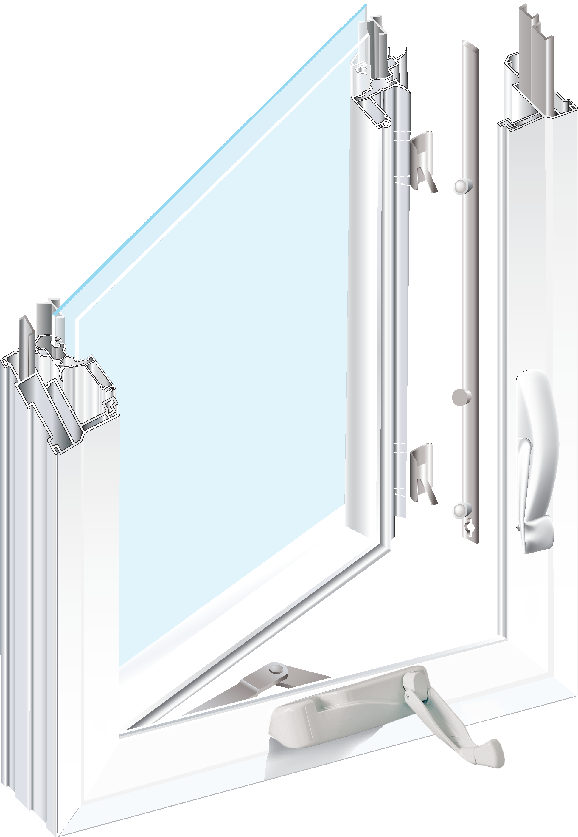 HANCOCK CLASSICS WINDOW DE3660 WH LOW-E EGRESS 1/1 W/FULL SCREEN RO 36. ...