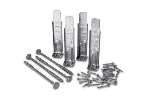 SIMPSON H2.5AZ HURRICANE AND SEISMIC RAFTER TIE ZMAX | Common Hangers ...