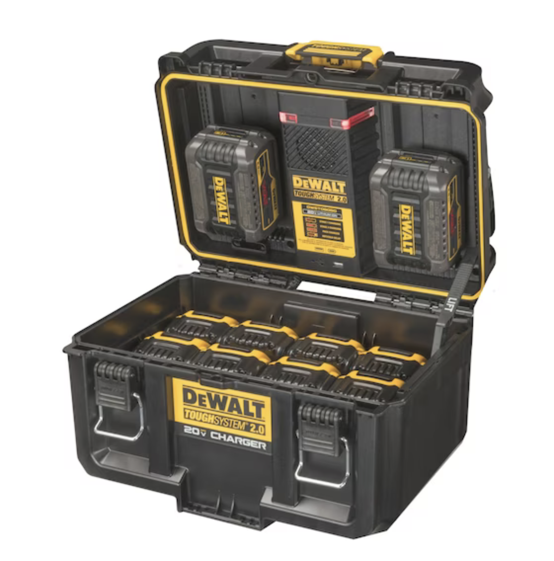 DEWALT TOUGHSYSTEM 2.0 ORGANIZER FULL WIDTH W/CLEAR LID DWST08040 K/I ...