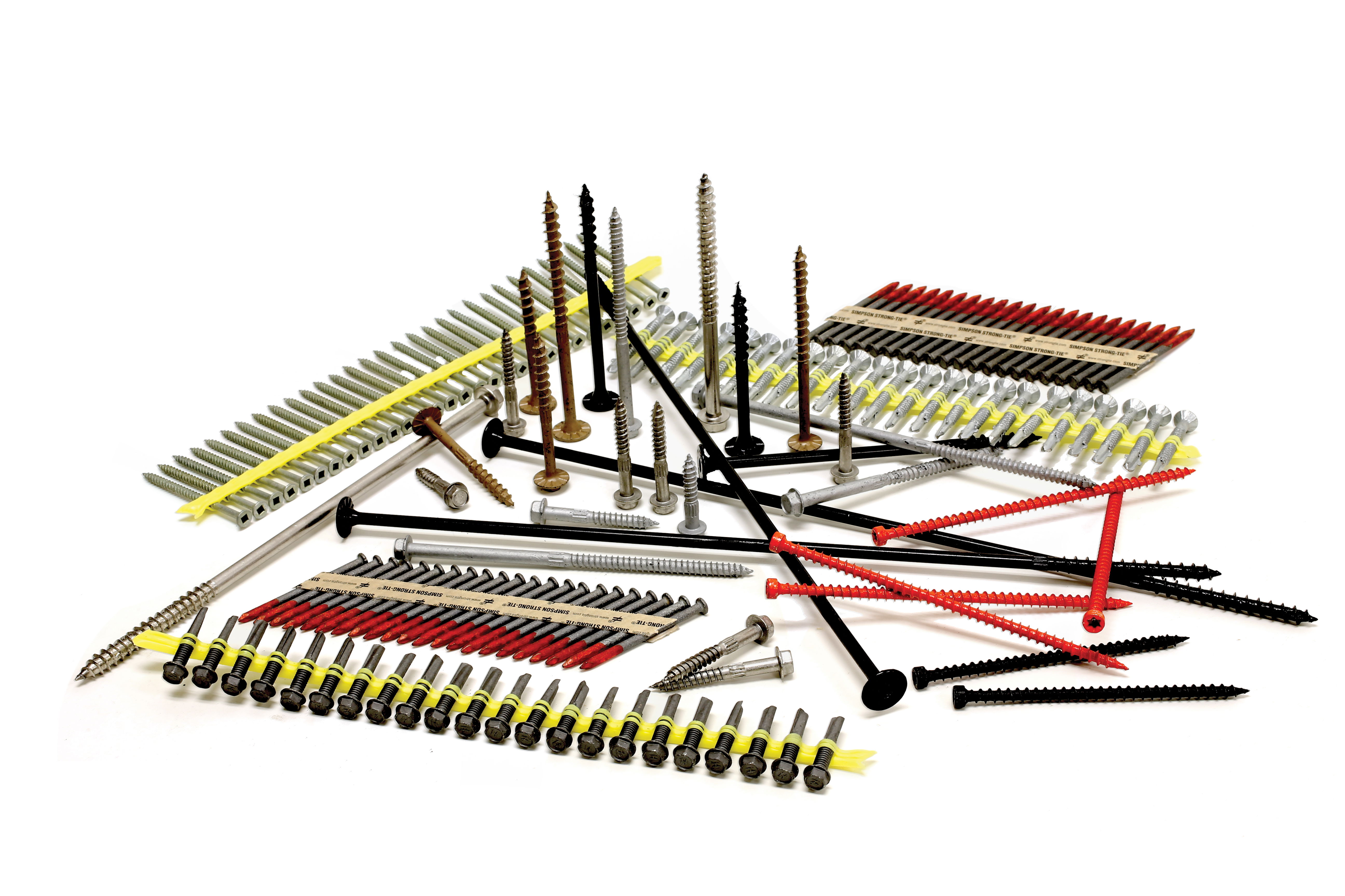 SIMPSON SDWC 6" TRUSS & RAFTER CONNECTION SCREW 50CT SDWC15600-KT ...