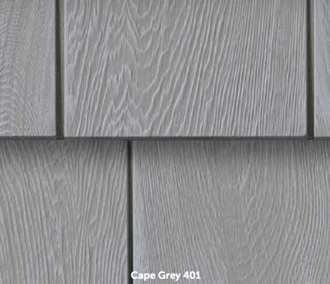 GRAYNE SHAKE & SHINGLE 5"X5' PANEL LAKESIDE BLUE 1/2-SQ #403 ENGINEERED ...