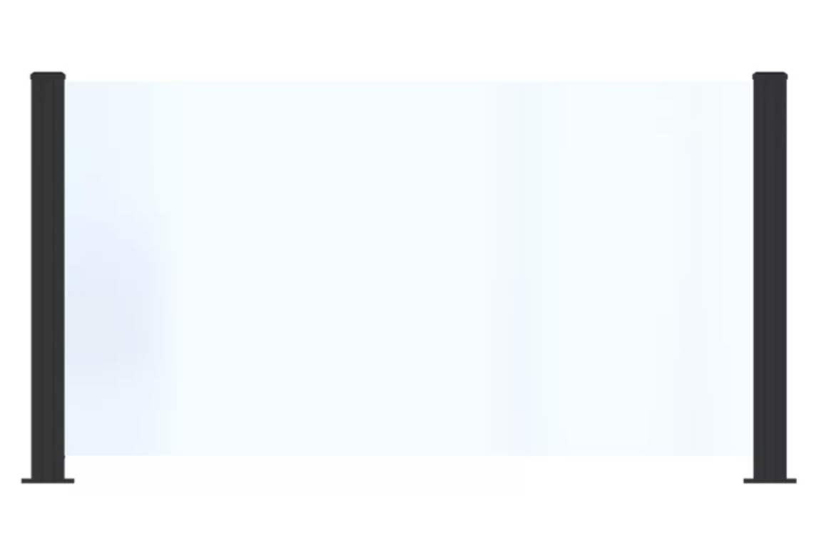 TREX SIGNATURE X-SERIES FRAMELESS GLASS INFILL KIT HORIZONTAL ONE SIZE ...