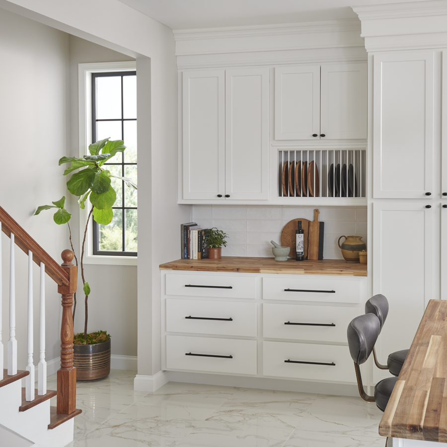 WOLF CLASSIC GRANTLEY WHITE WALL CABINET W15X30 | Stock Kitchen ...