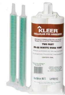 KLEER 5020 50ML TWO PART 4-7 MINUTE CELLULAR PVC ADHESIVE | PVC Boards ...