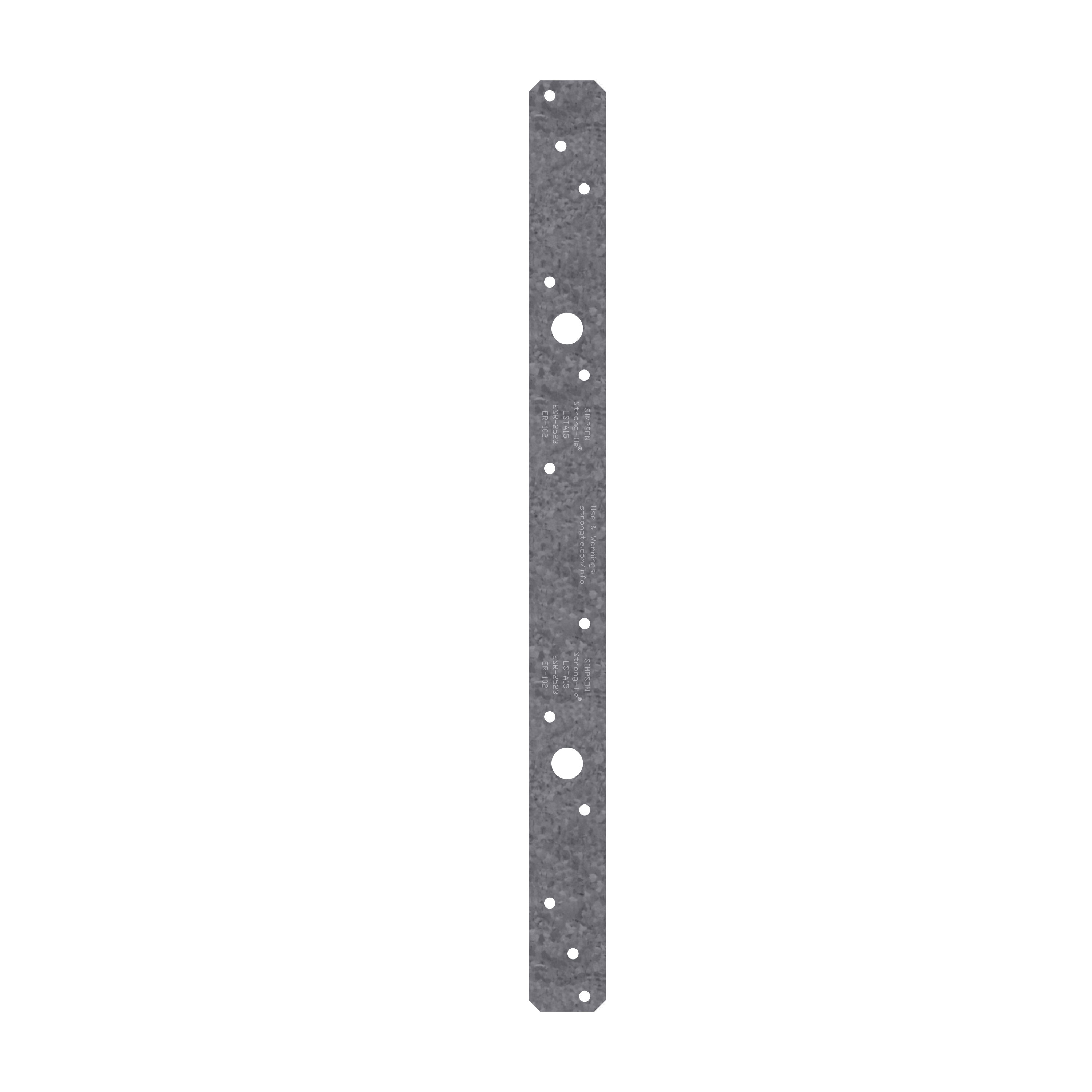 SIMPSON LSTA12 1-1/4"X12" STRAP TIE 20GA GALV | Simpson Framing Anchors ...