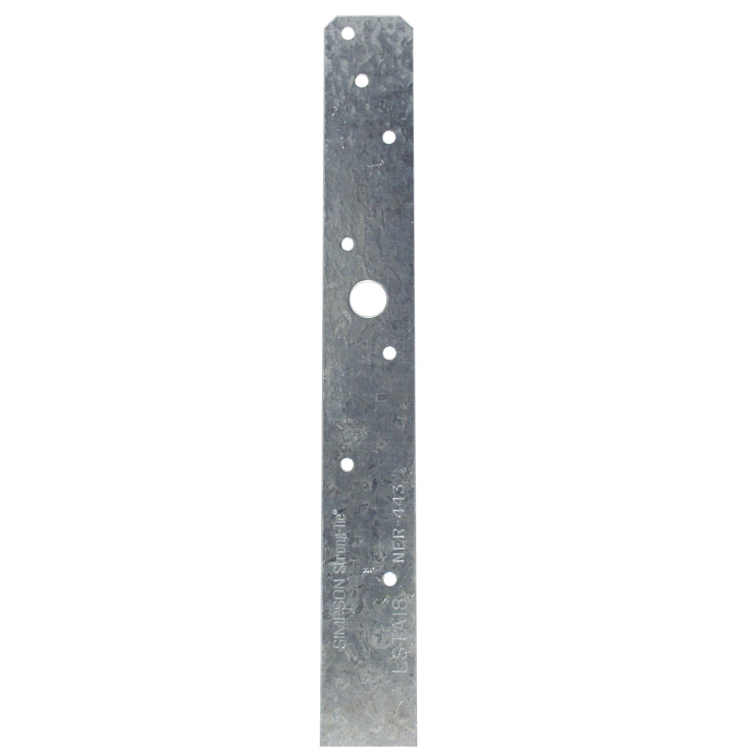 SIMPSON LSTA18 1/1/4"X18" STRAP TIE 20GA GALV | Simpson Framing Anchors ...