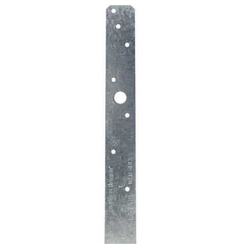 SIMPSON LSTA24 1-1/4"X24" STRAP TIE 20GA GALV | Simpson Framing Anchors ...