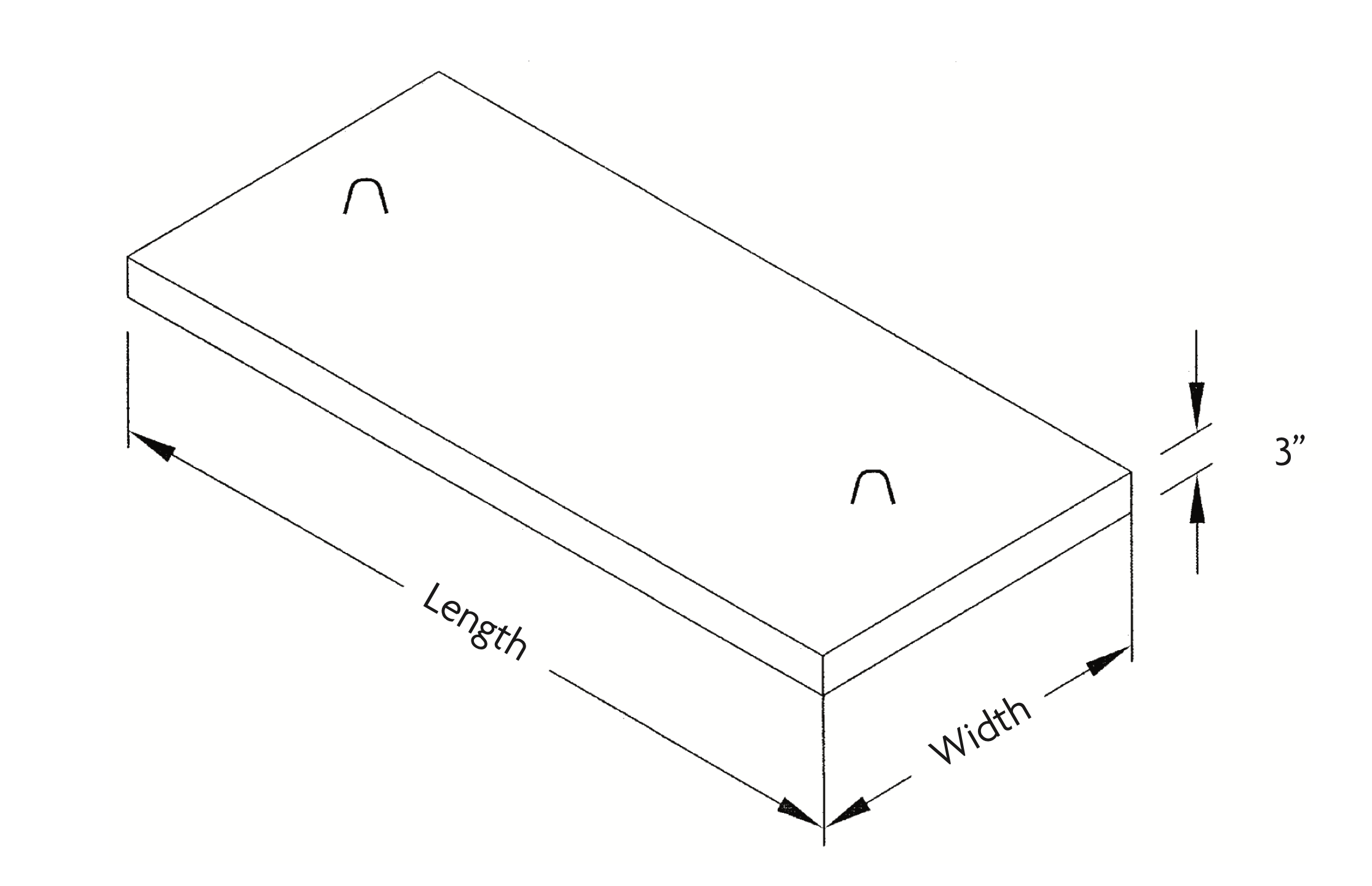 CEMENT PAD 6"X18" ROUND GAGNE-480475 | Cement Blocks | Hancock Lumber Shop