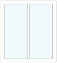 HANCOCK CLASSICS WINDOW DH3648 WH LOW-E 1/1 W/FULL SCREEN | Stock ...