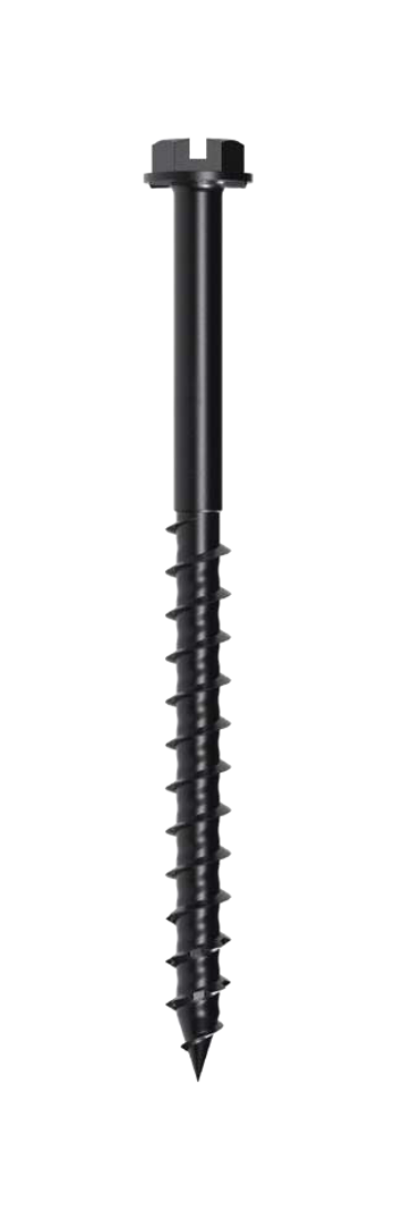 SIMPSON ACCENTS SAGE SD#10 1-1/2" HEX BLACK EXTERIOR CONNECTOR SCREW ...