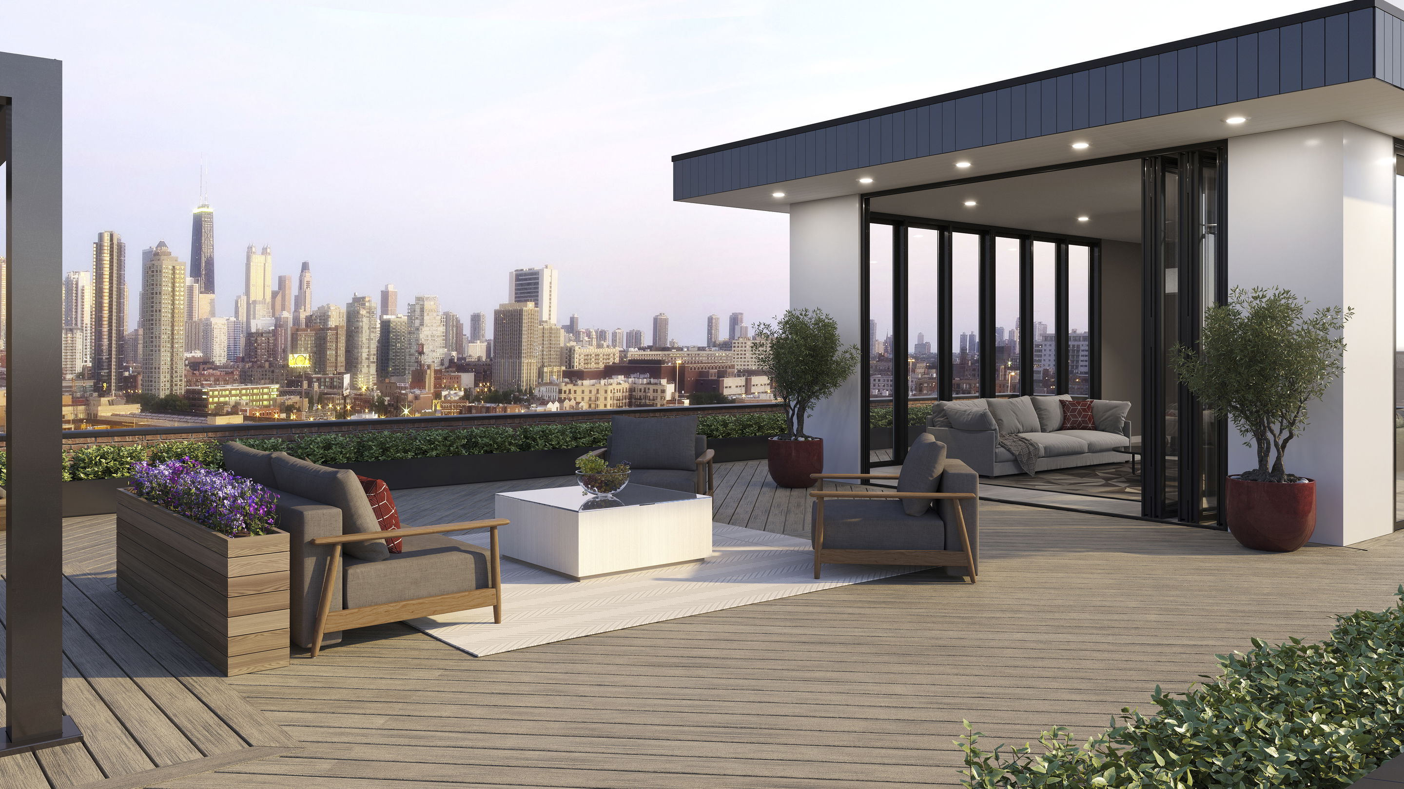 TREX TRANSCEND LINEAGE 1"X5-1/2" -16' BISCAYNE GROOVED DECKING | Trex ...