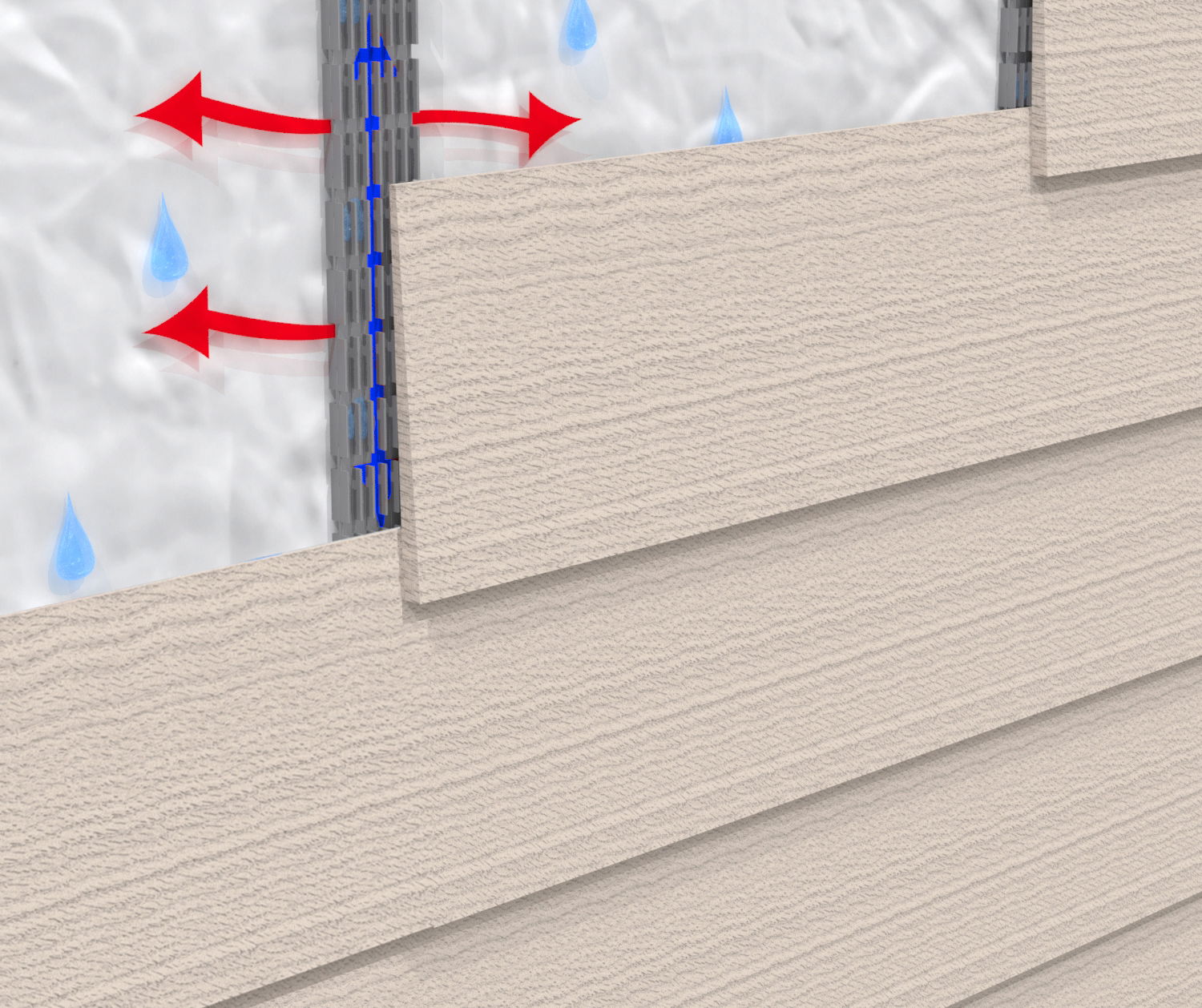 ADVANCED BUILDING PRODUCTS MORTAIRVENT 202 RAINSCREEN 39" X 61.5 ...