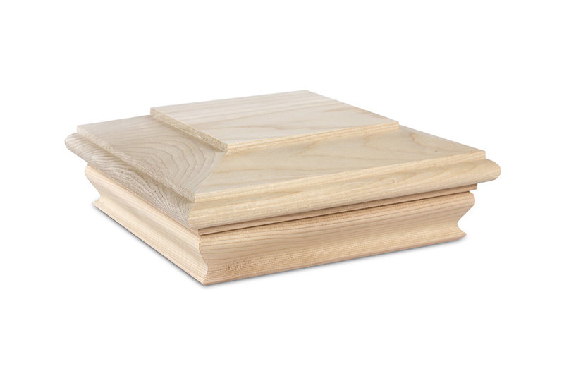 WOODWAY CEDAR NANTUCKET 4"X4" FLAT CAP POST TOP CE9909700W/W8701382 ...