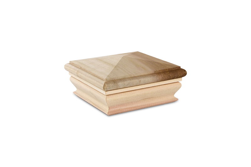 WOODWAY CEDAR NANTUCKET 4"X4" FLAT CAP POST TOP CE9909700W/W8701382 ...