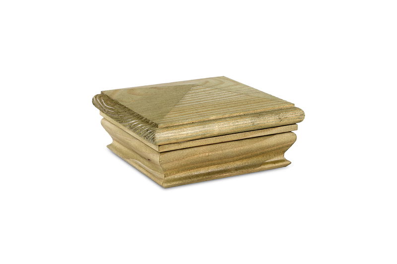 WOODWAY CEDAR NANTUCKET 4"X4" FLAT CAP POST TOP CE9909700W/W8701382 ...