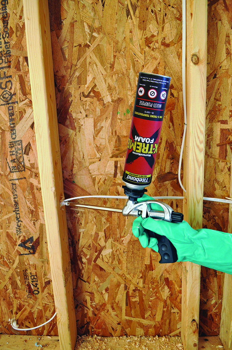 TITEBOND X-TREME FIRE BLOCK AEROSOL FOAM W/STRAW 12-OZ 8541 | Spray ...