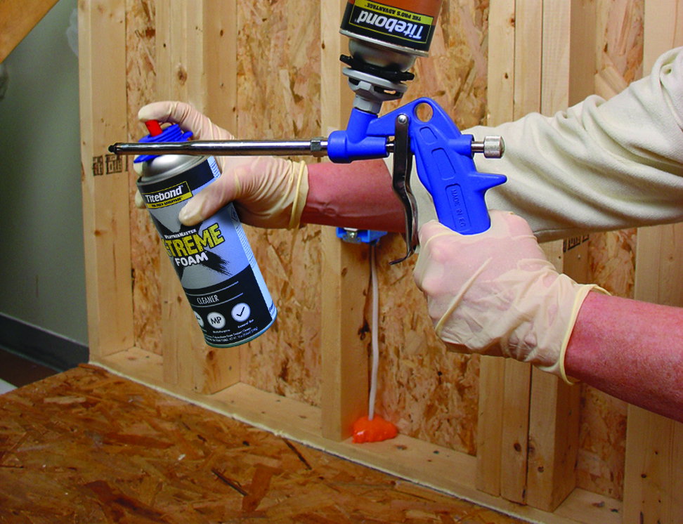 TITEBOND X-TREME FIRE BLOCK AEROSOL FOAM W/STRAW 12-OZ 8541 | Spray ...