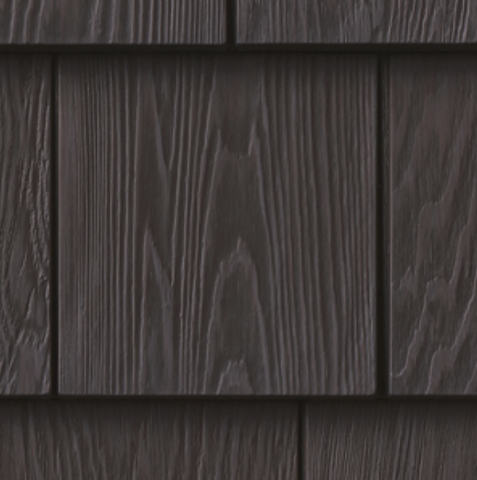 GRAYNE SHAKE & SHINGLE 5"X5' PANEL CAPE GREY 1/2-SQ #401 ENGINEERED PVC ...
