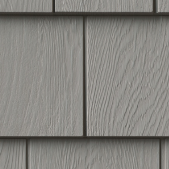 GRAYNE SHAKE & SHINGLE 5"X5' PANEL CAPE GREY 1/2-SQ #401 ENGINEERED PVC ...