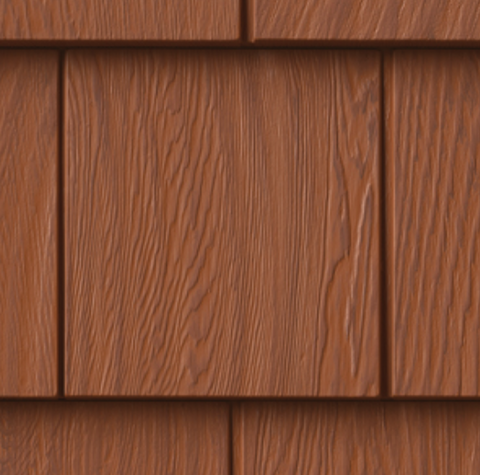 GRAYNE SHAKE & SHINGLE 5"X5' PANEL CAPE GREY 1/2-SQ #401 ENGINEERED PVC ...